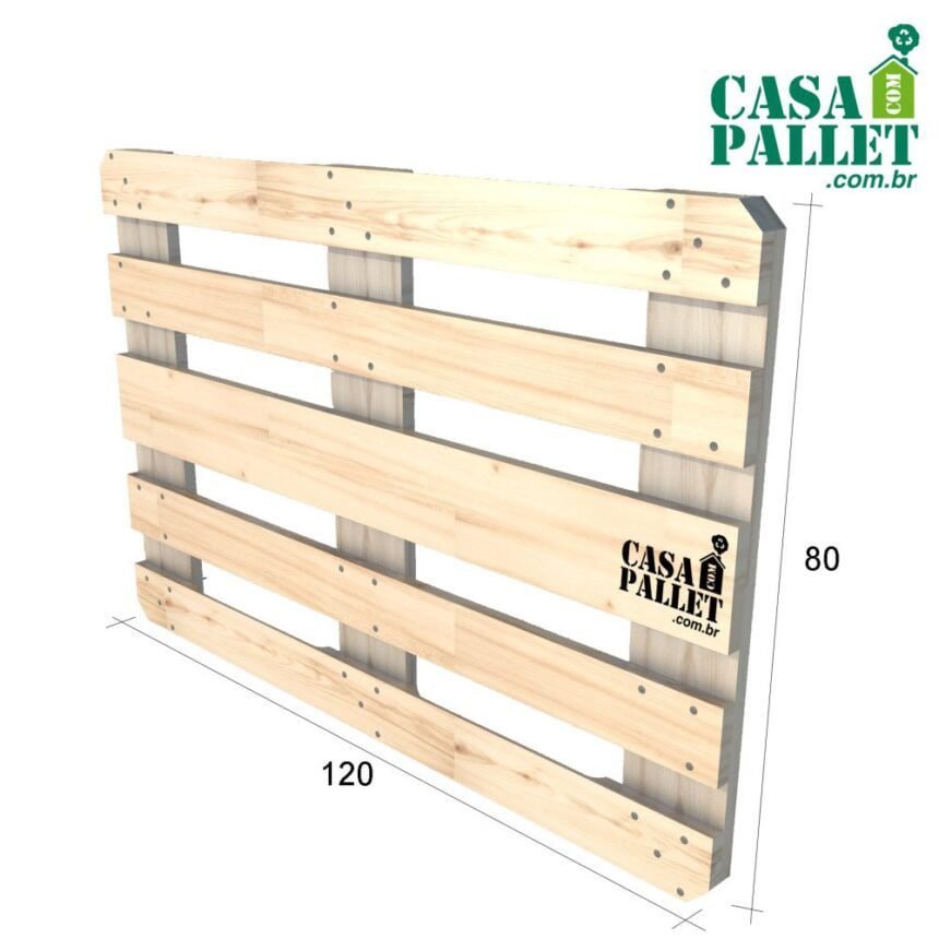 Arquibancada de Pallet (12 Pallets) - Casa com Pallet