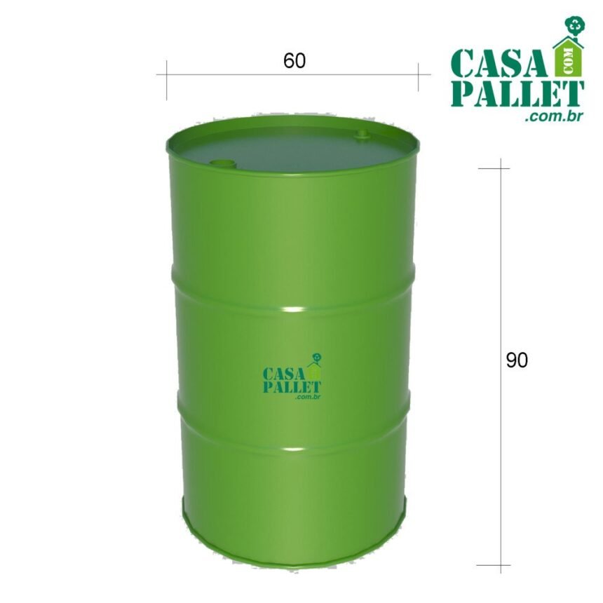 Tonel Fechado - Casa com Pallet