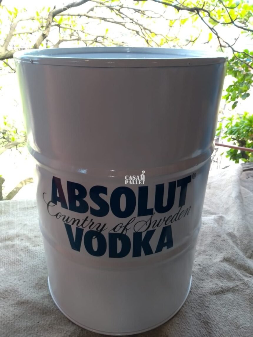 Mesa/Tonel Decorativo Personalizado - Casa com Pallet