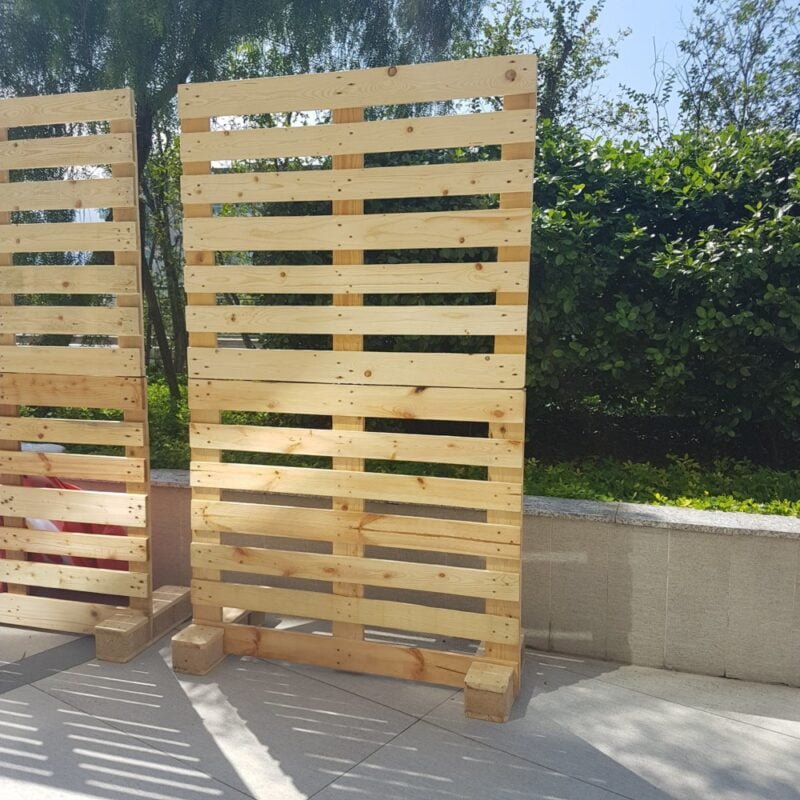 Painel de Pallet (1 Módulo) - Casa com Pallet